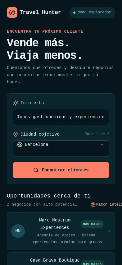 Travel Hunter App