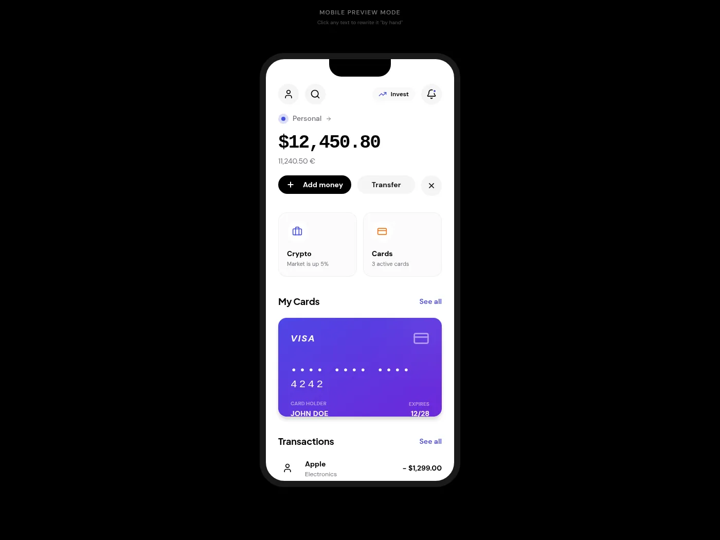 WebApp Native Replica