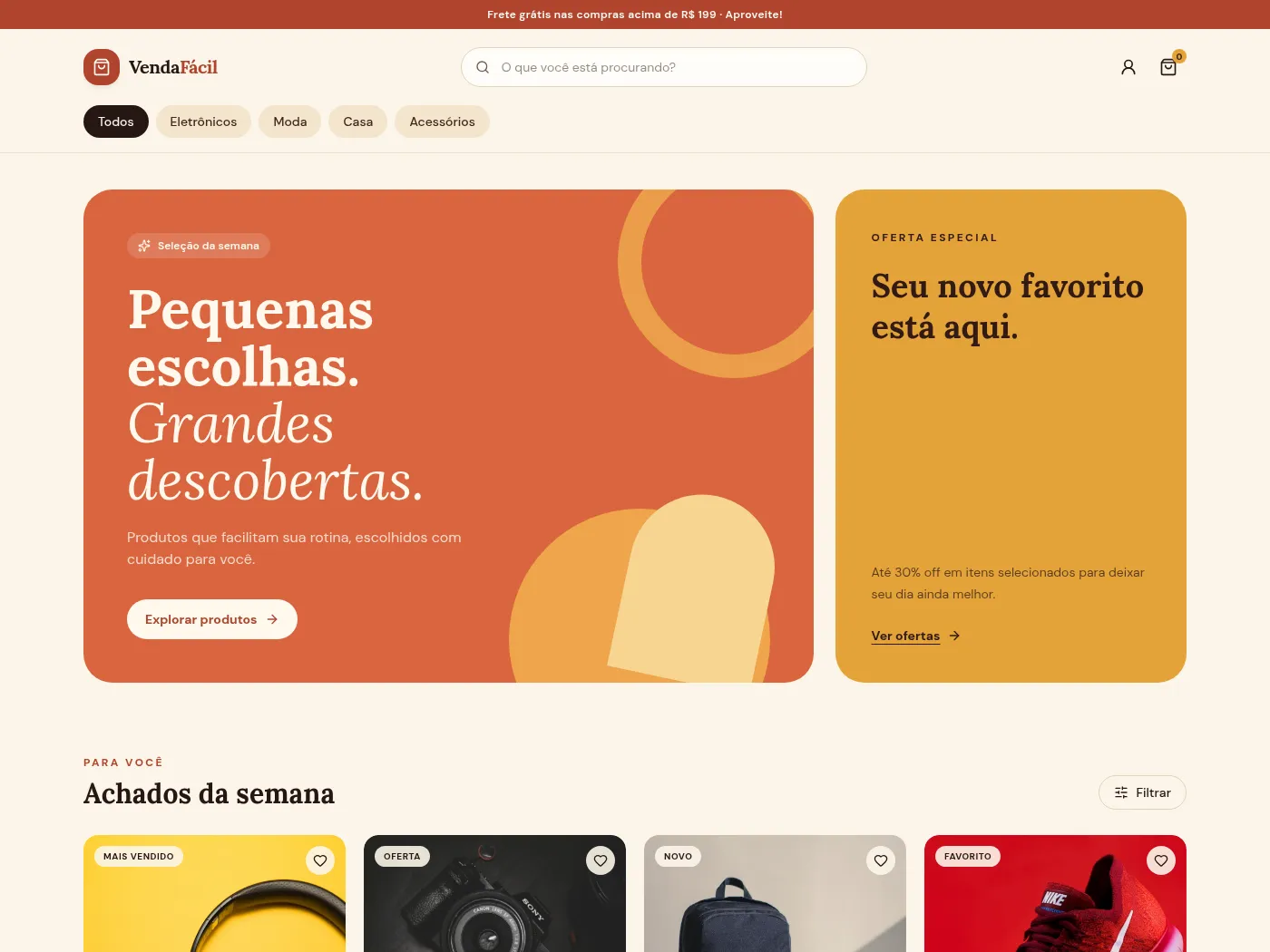 Venda Fácil App