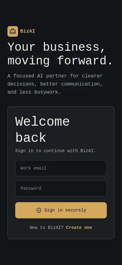 BizAI Assistant