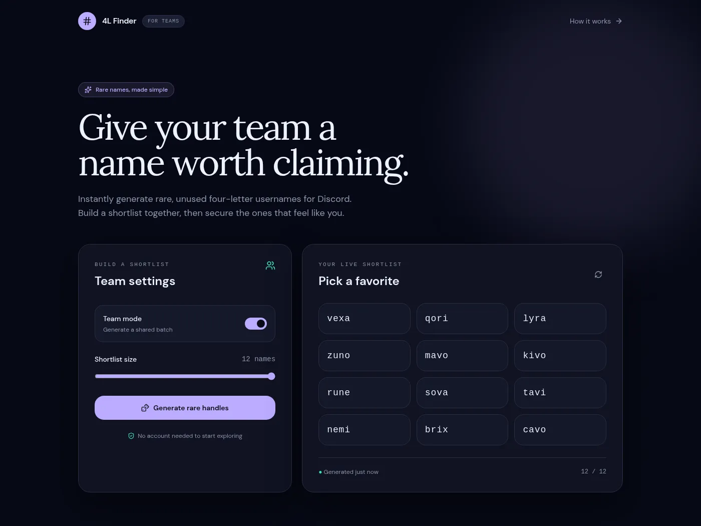 Discord 4L Finder
