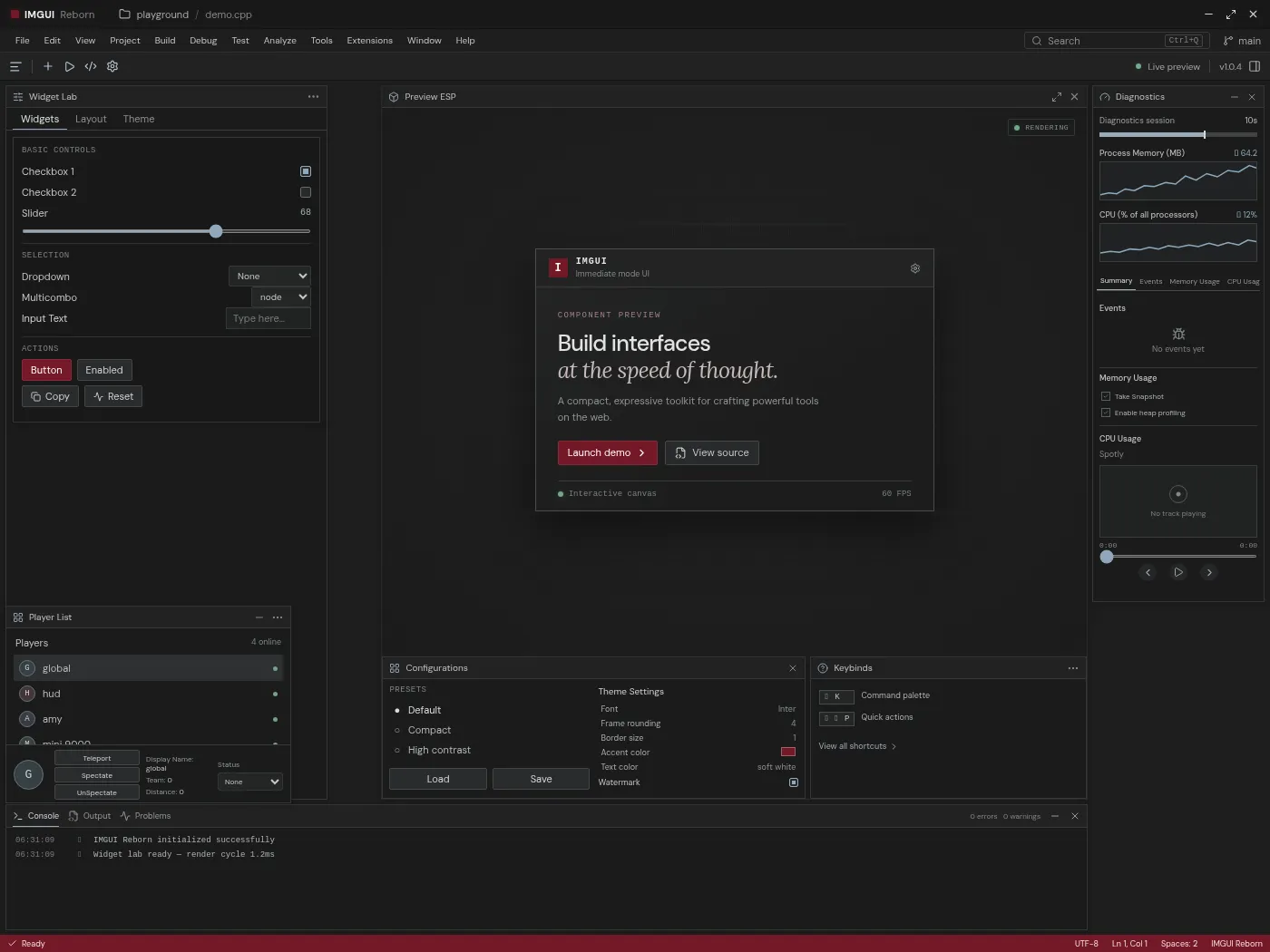 IMGUI Reborn