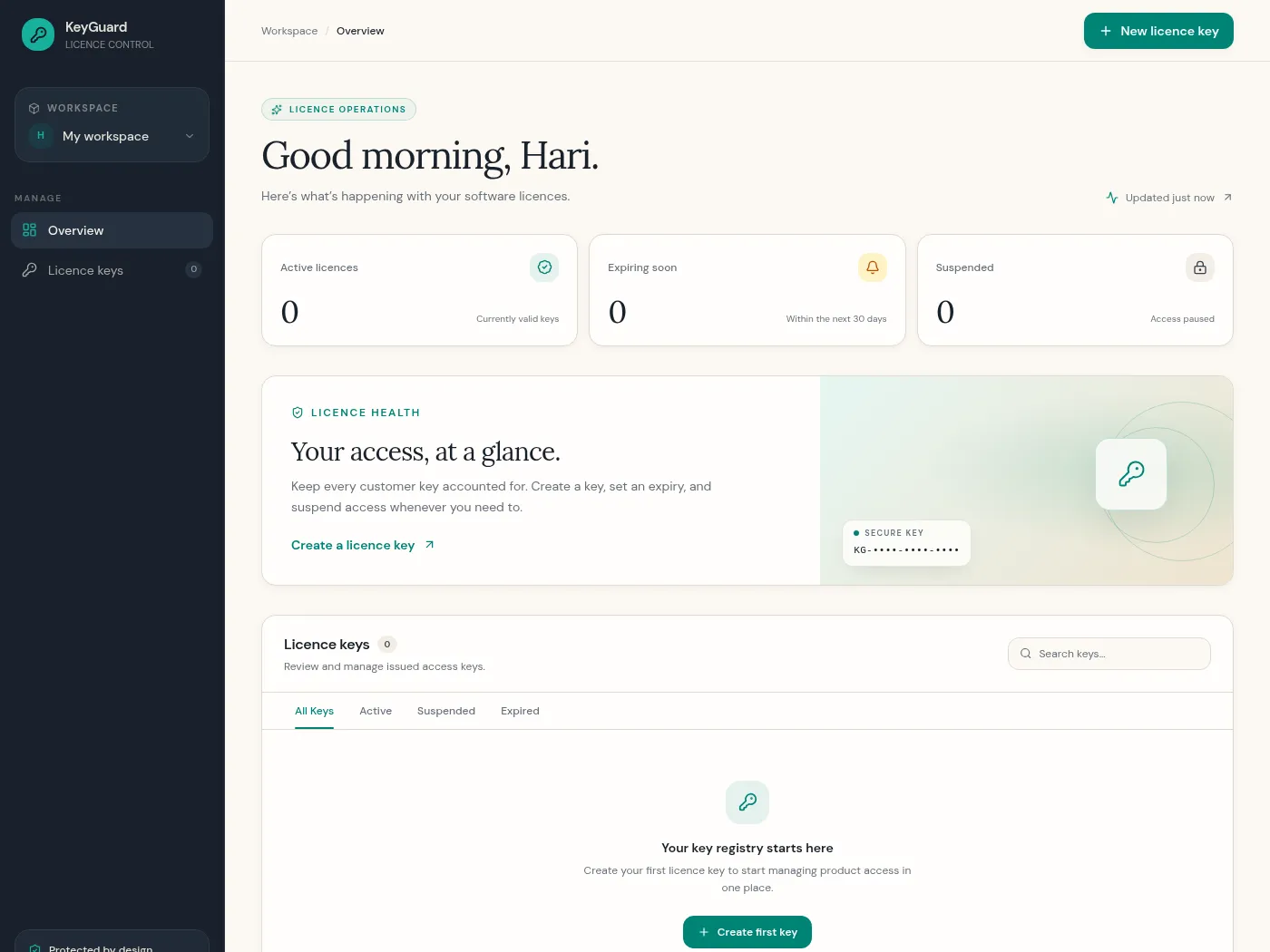 KeyGuard Manager