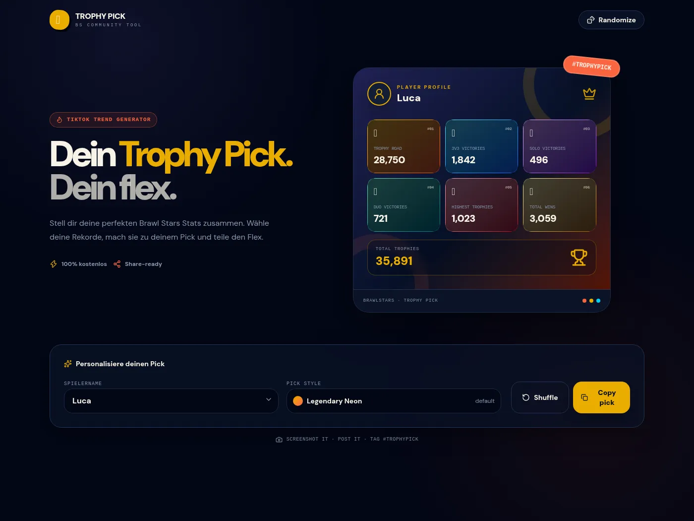 BS Trophy Picker