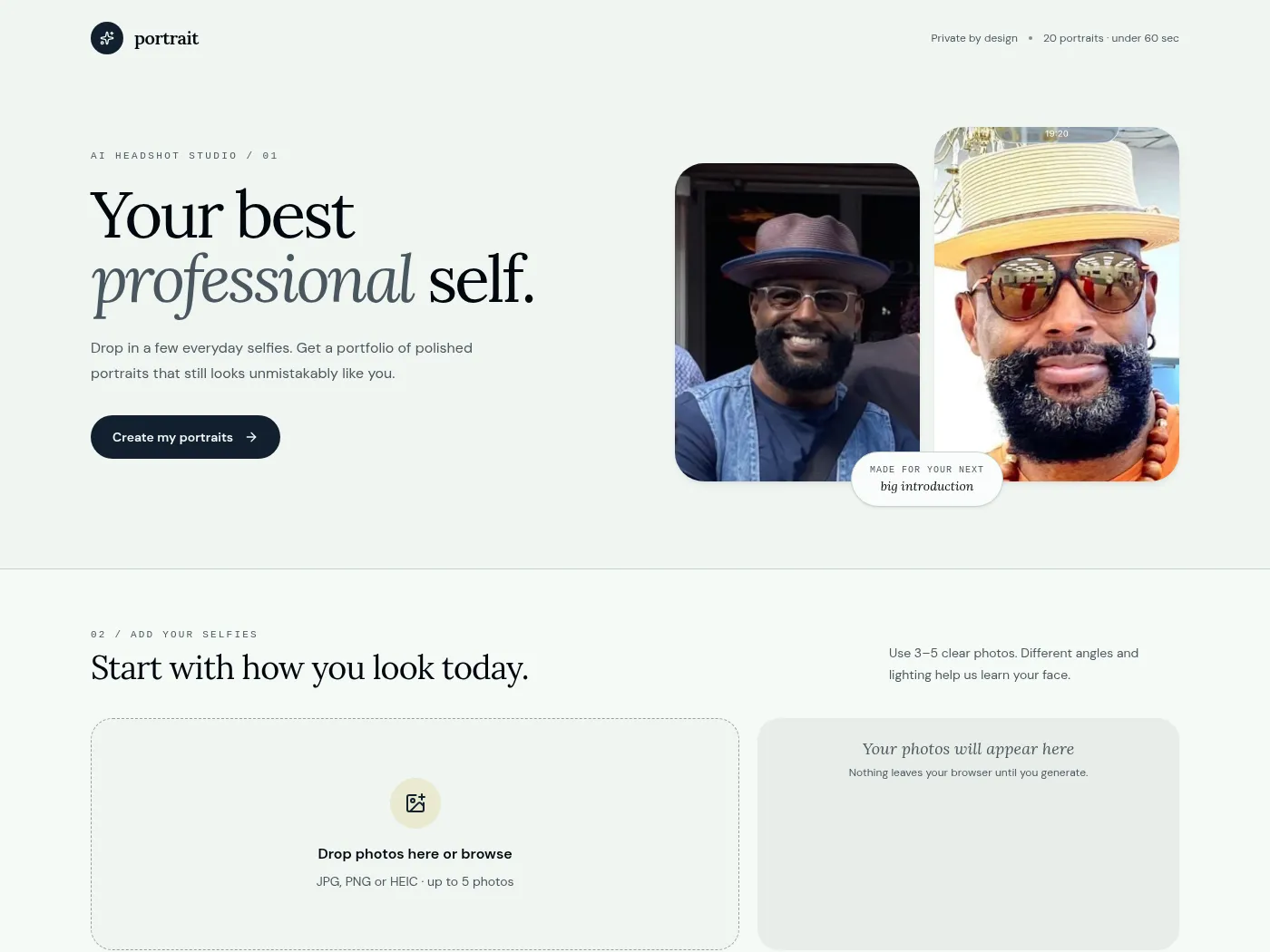 AI Headshot Studio