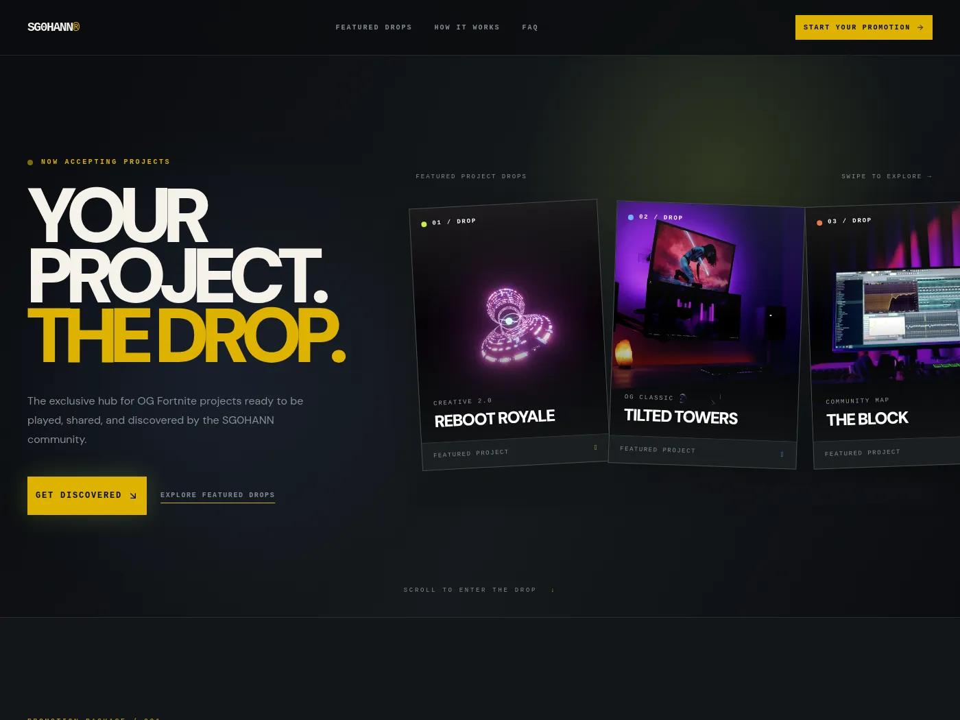 SG0HANN Project Drop