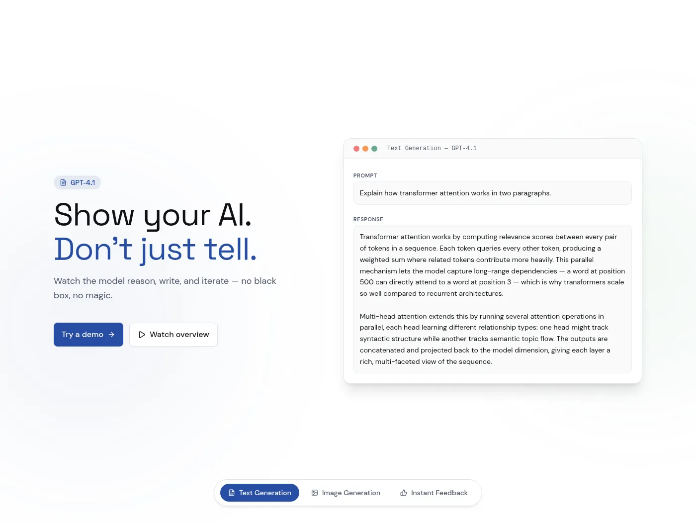 AI Demo Launchpad