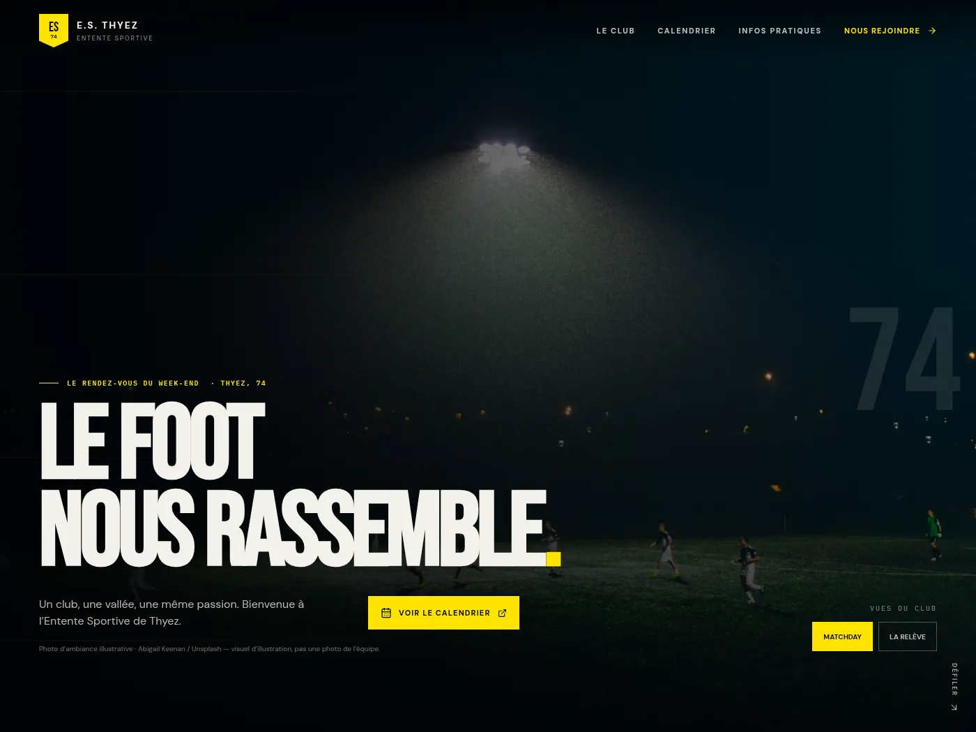 Thyez FC Club Vitrine