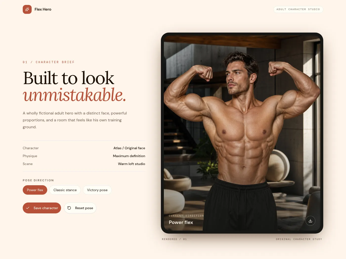 Flex Hero Visualizer