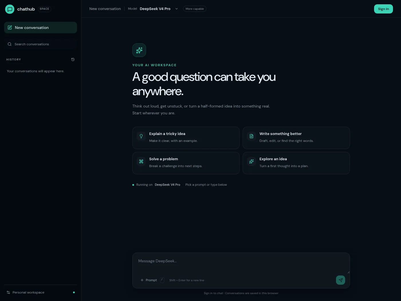 ChatHub Experience Portal