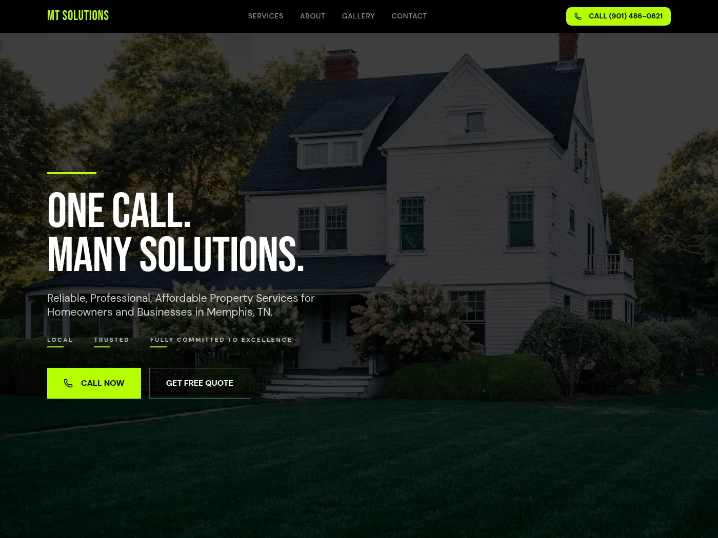 MT Solutions Pro Website
