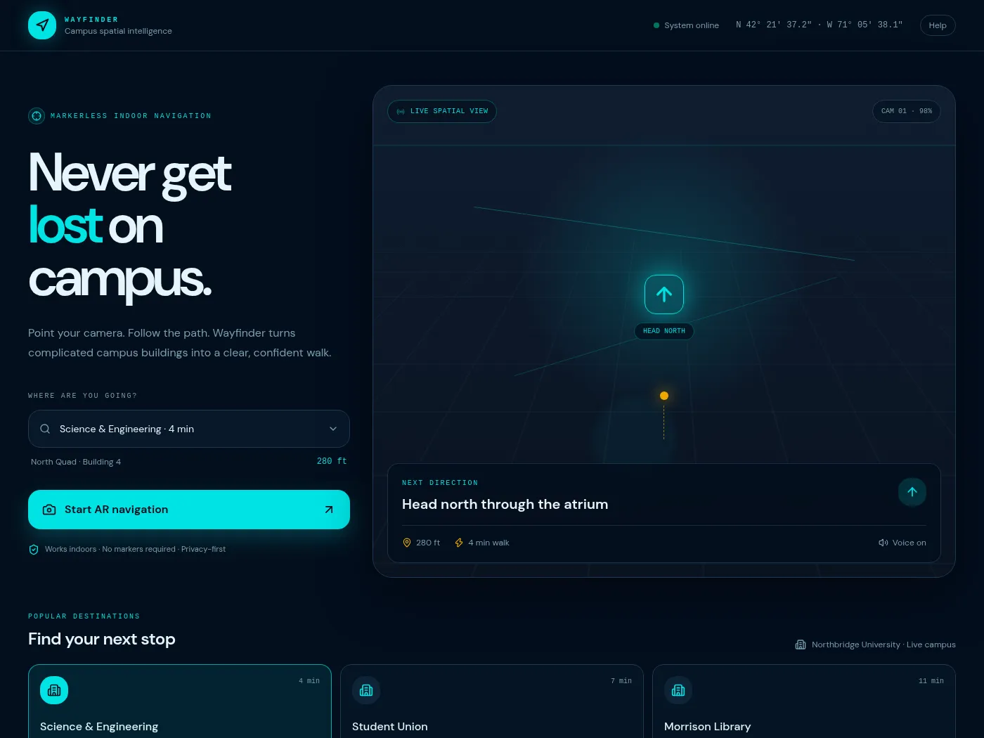 AR Campus Navigator