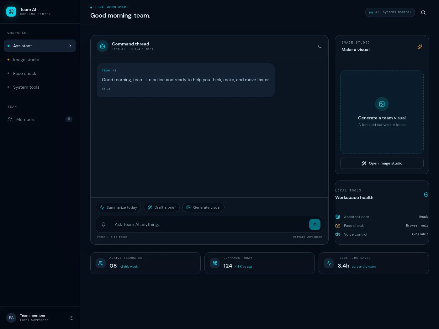 Team AI Command Center