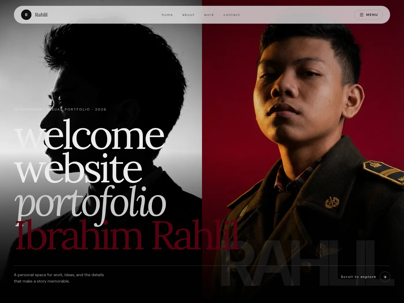 Rahlil Portfolio Website