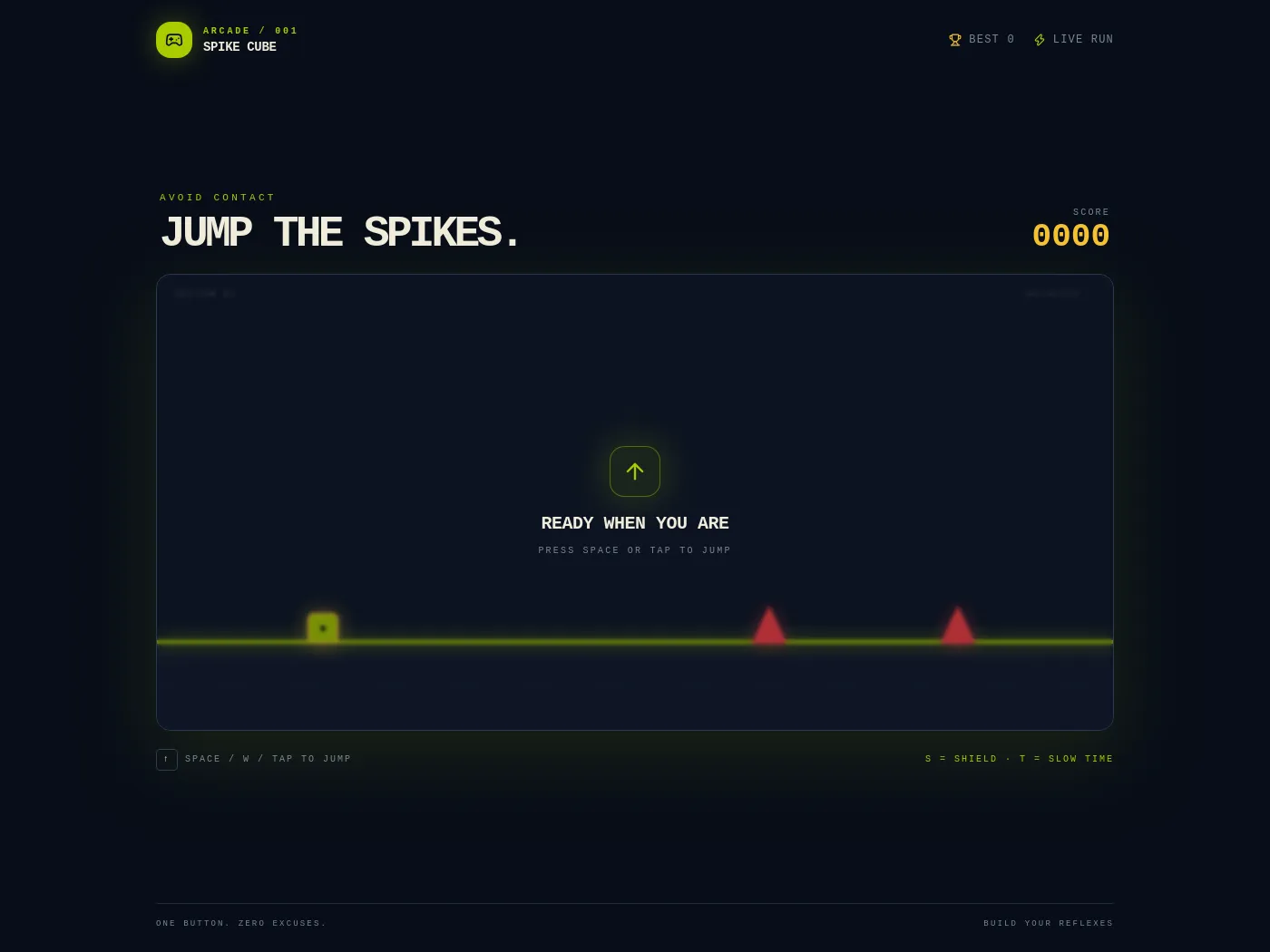 Spike Cube Jumper