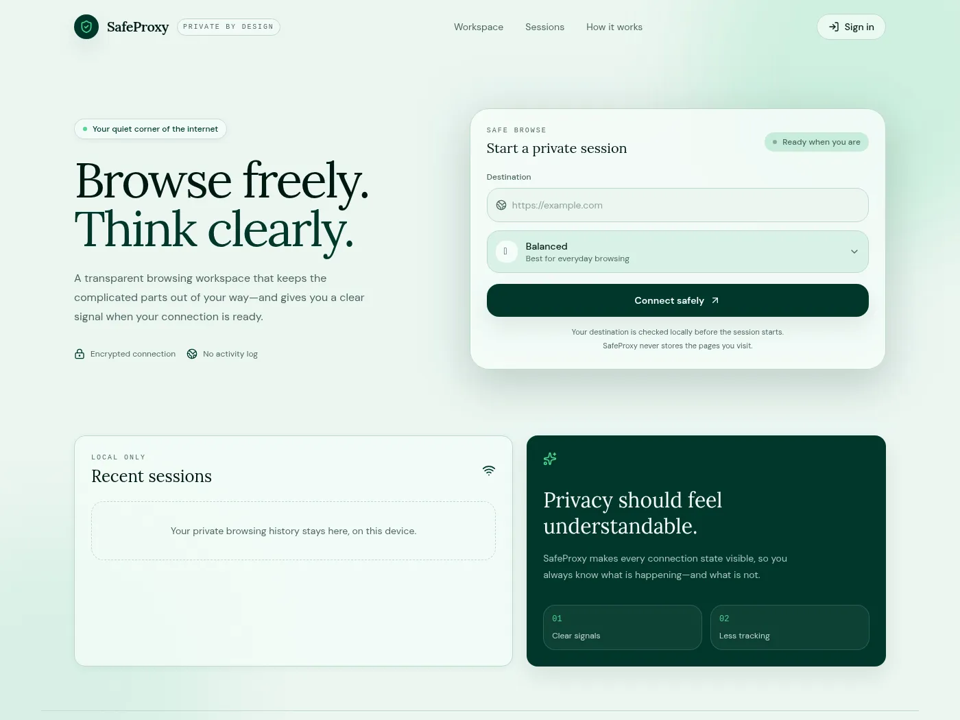 SafeProxy Web