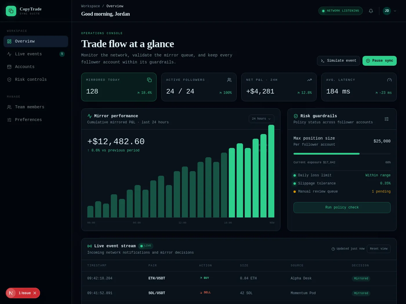 CopyTrade Sync Suite
