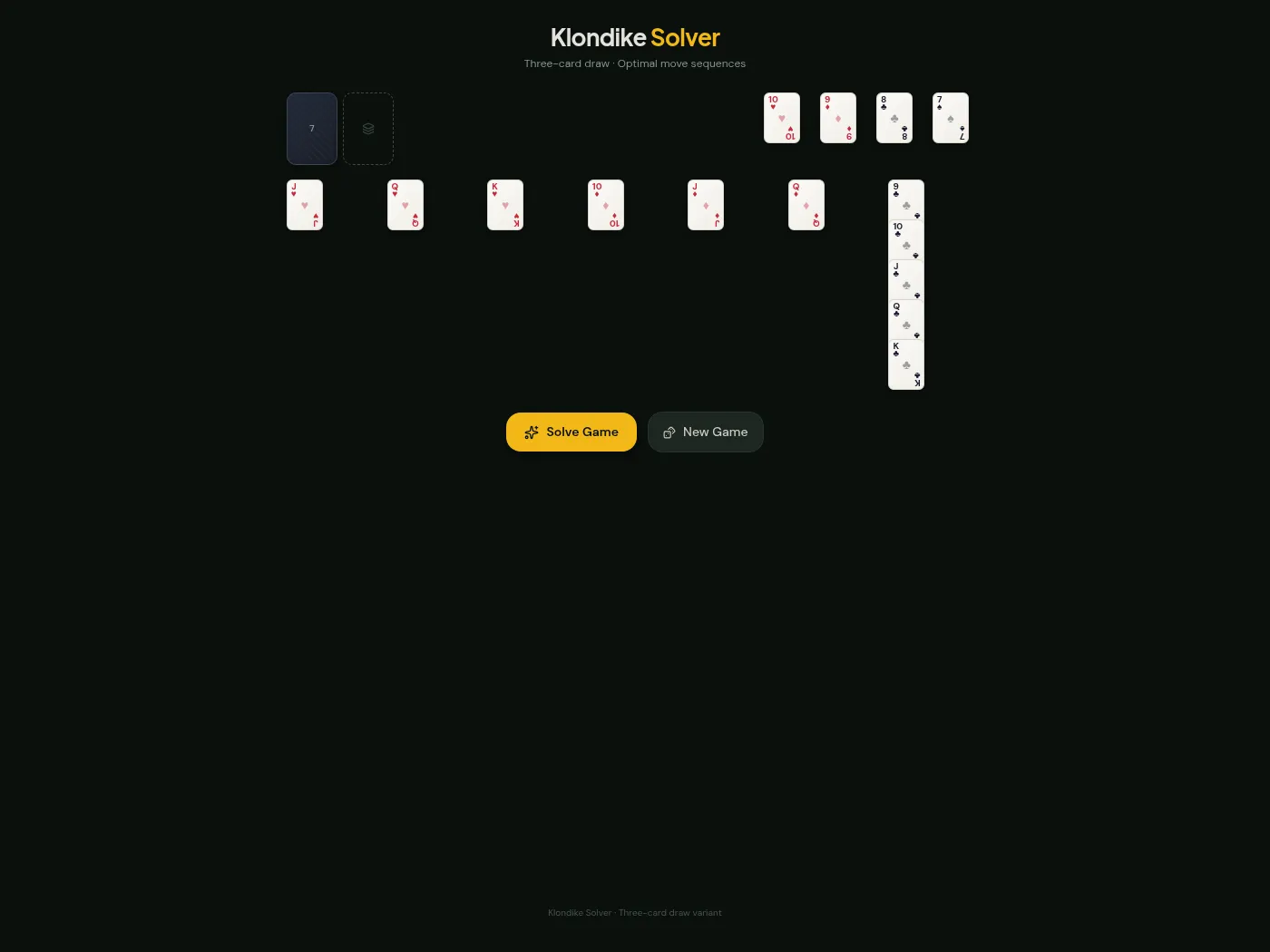 Klondike Solver Mobile
