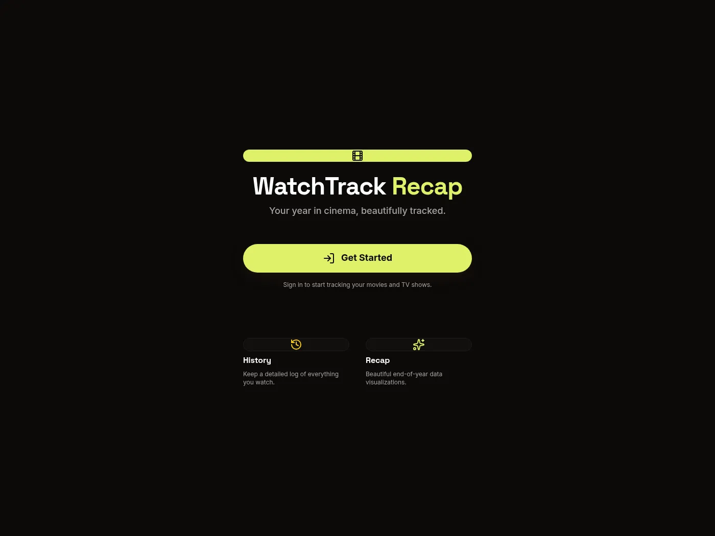 WatchTrack Recap