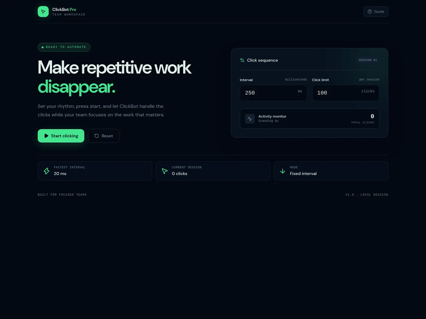 ClickBot Pro