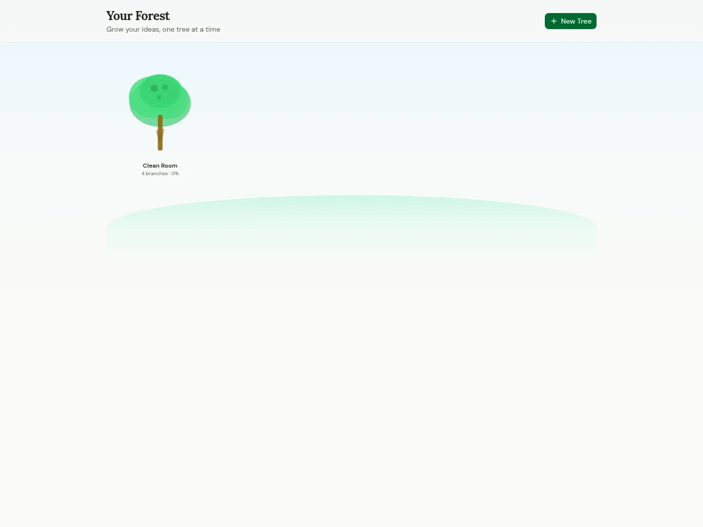 GoalTree Organizer