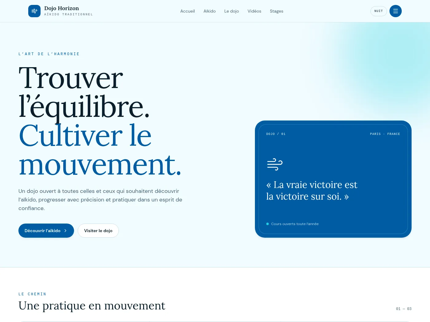W3CSS Dojo Website