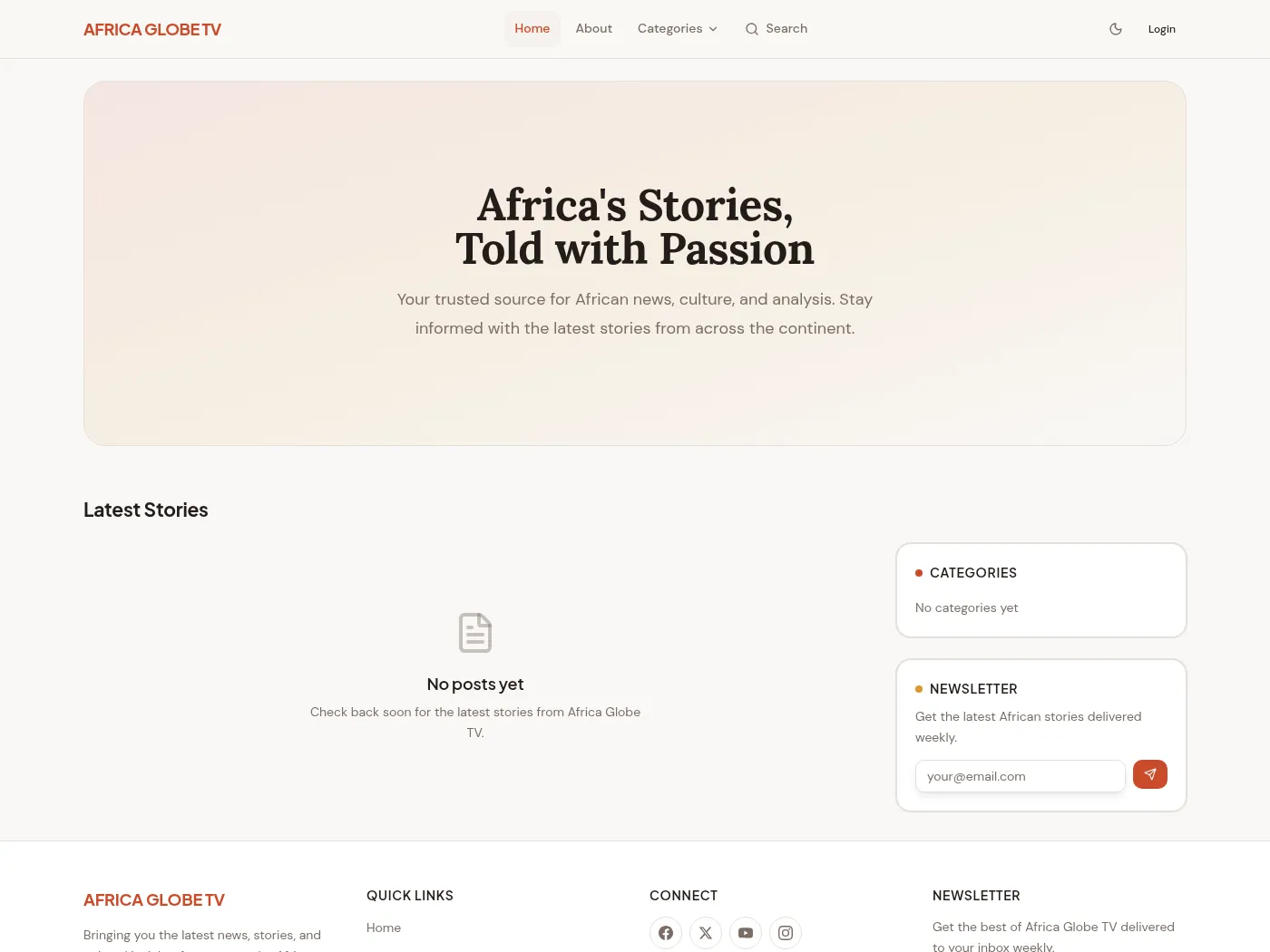Africa Globe TV Blog