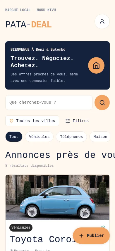 PATA-DEAL Marketplace