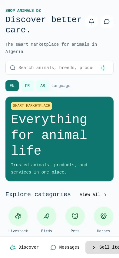 Shop Animals DZ