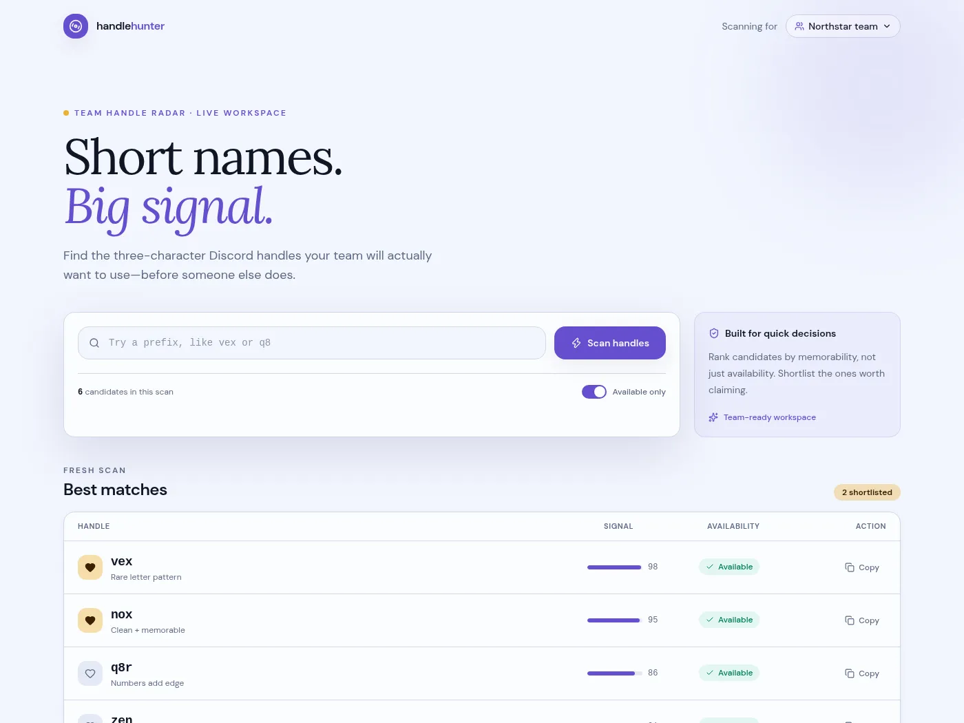Discord Handle Hunter