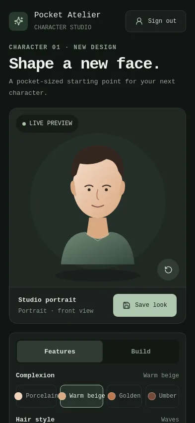 Pocket Avatar Maker