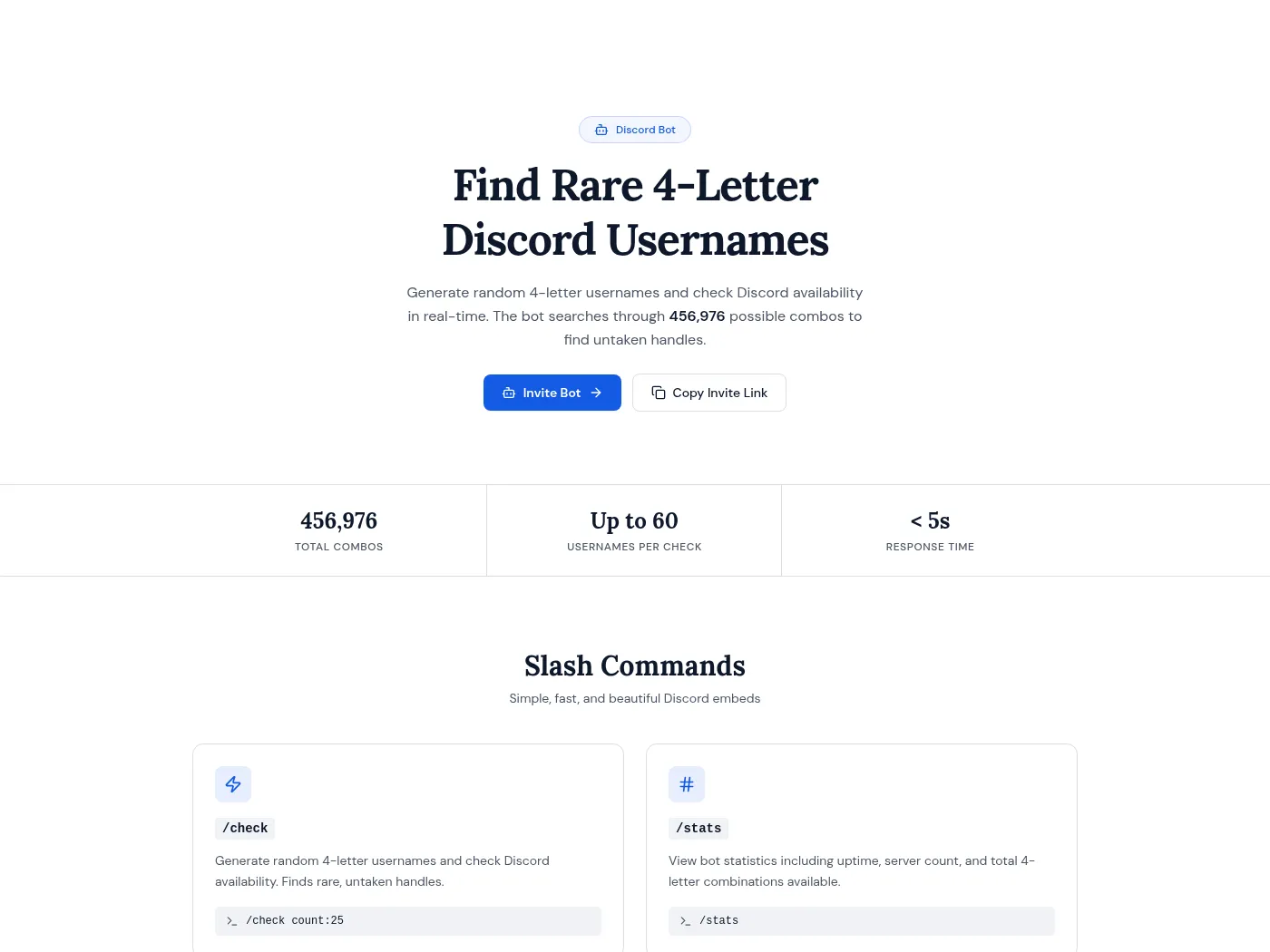 Discord Username Checker