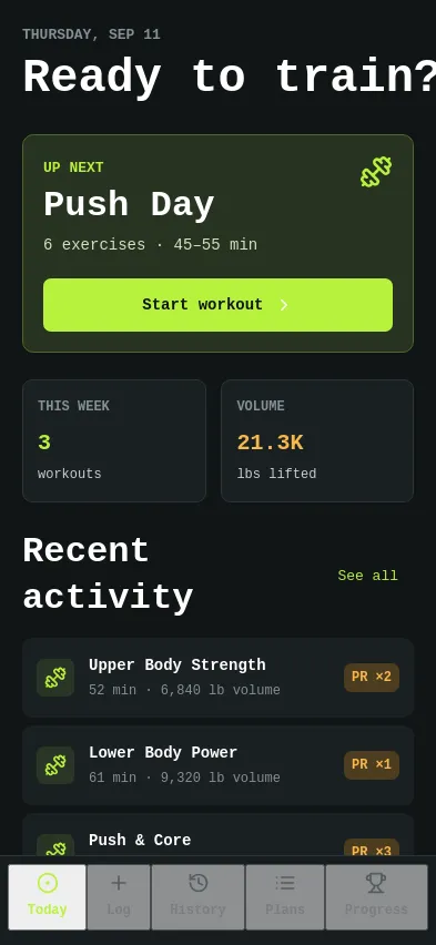 FitLog Pro