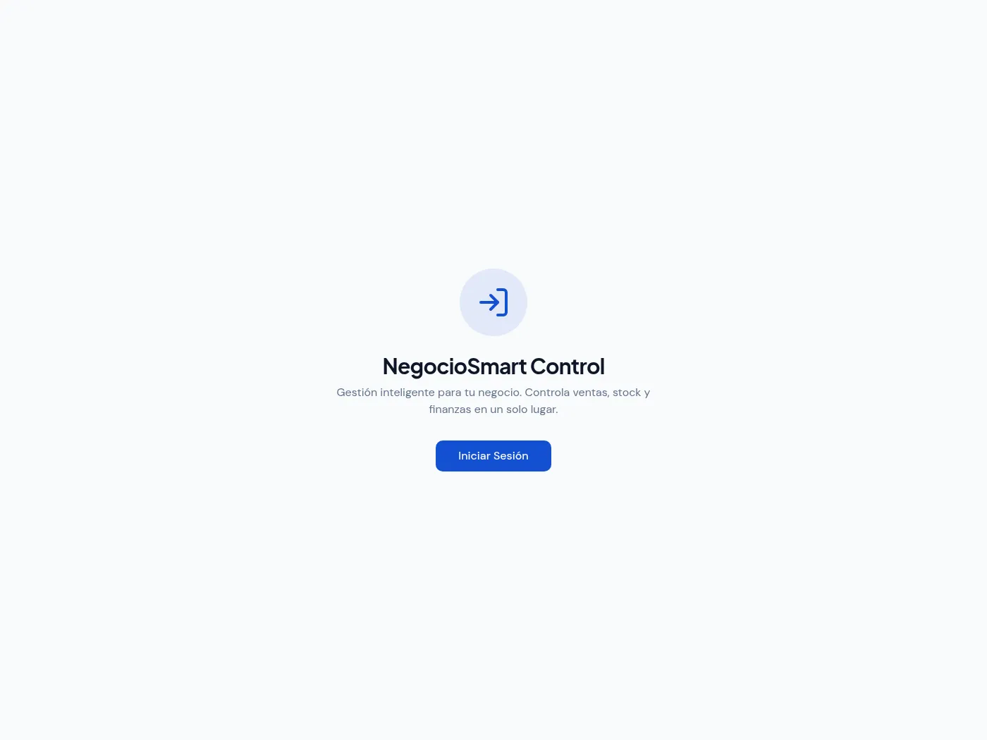 NegocioSmart Control