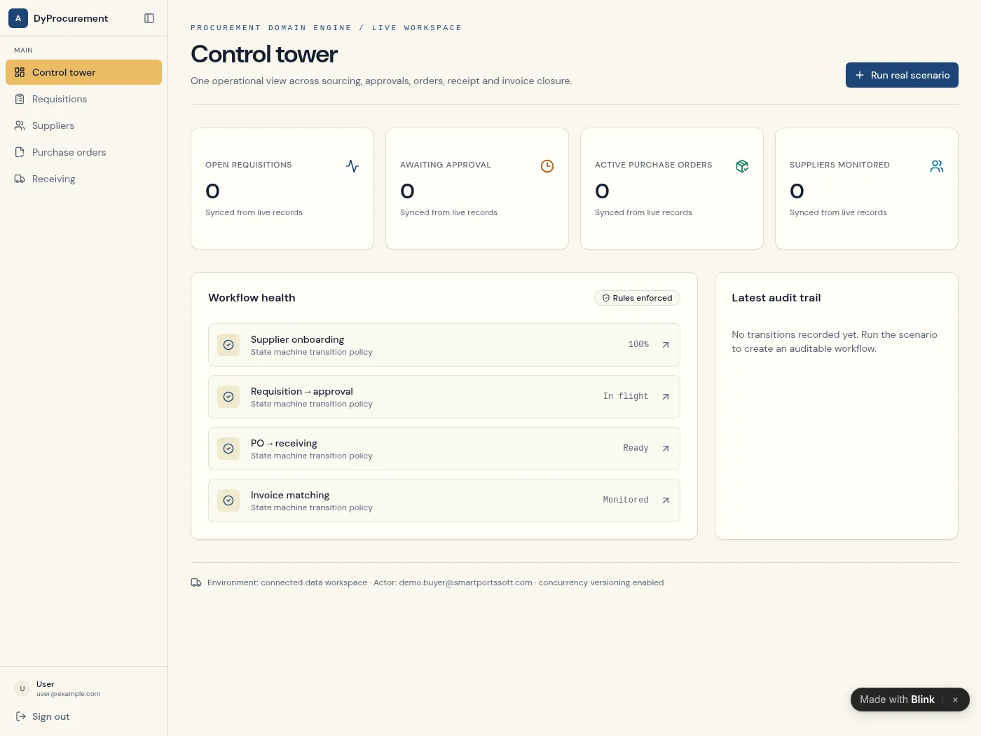 DyProcurement Enterprise Suite