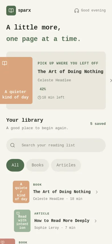 Sparx Reader