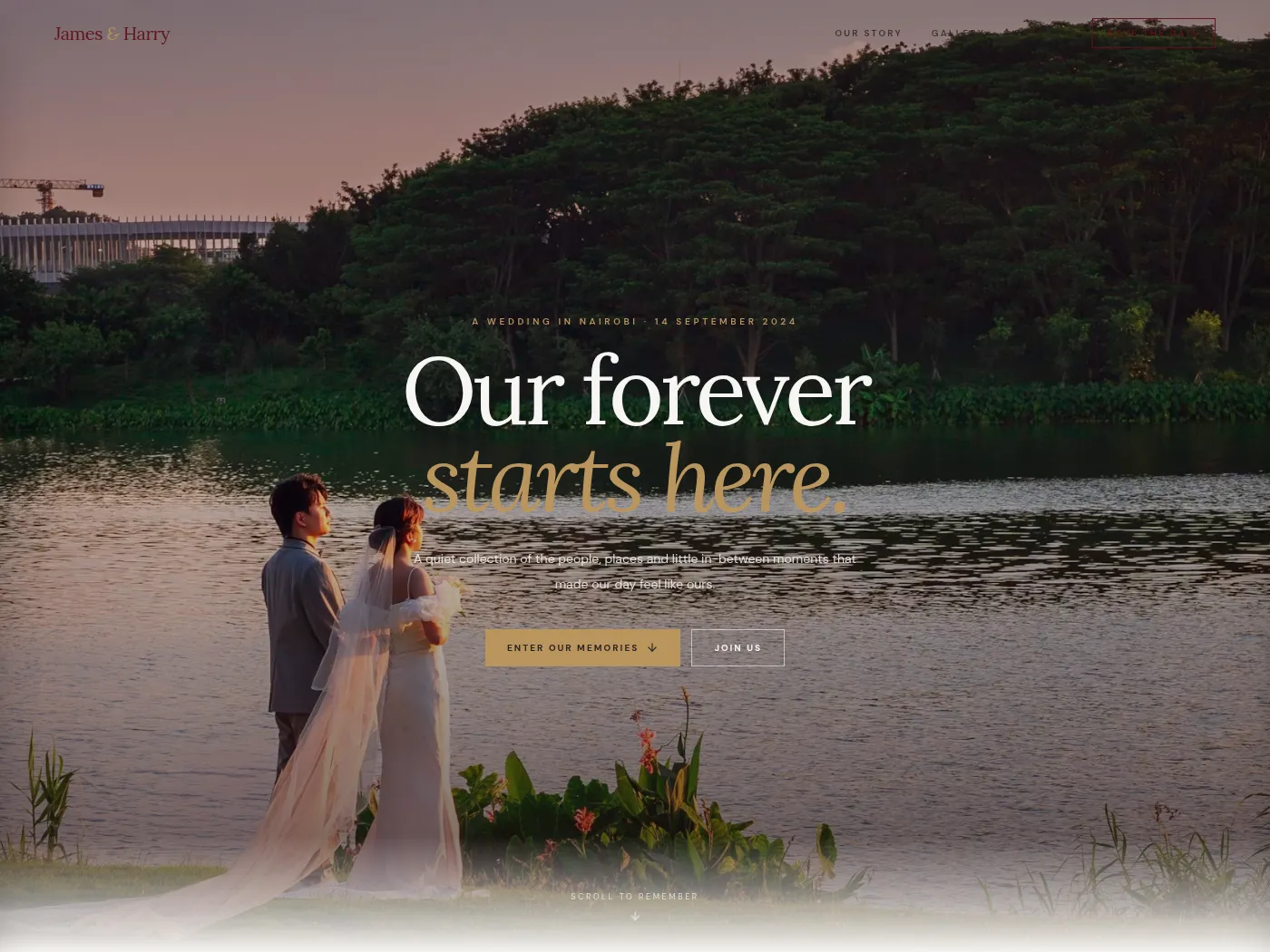 Wedding Memories Site