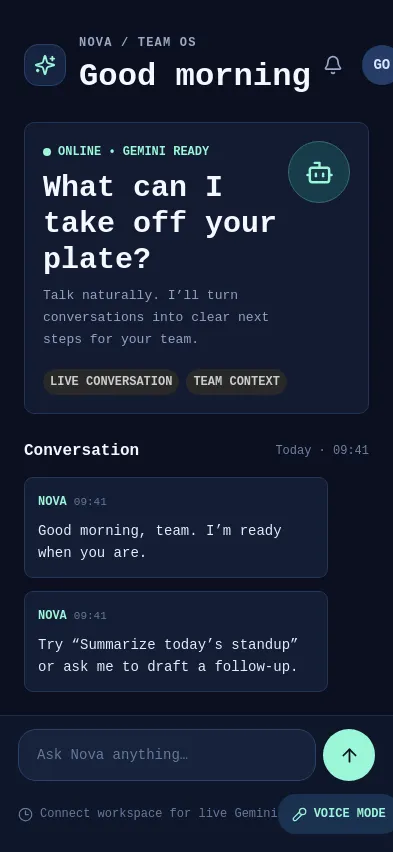 Gemini Voice Assistant