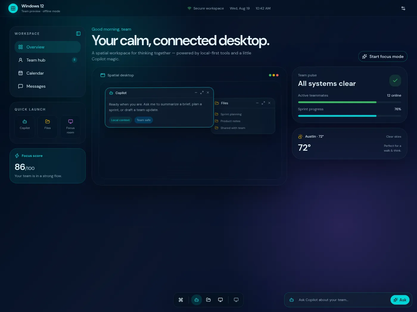 Win12 AI Simulator