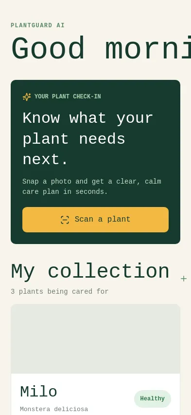 PlantGuard AI