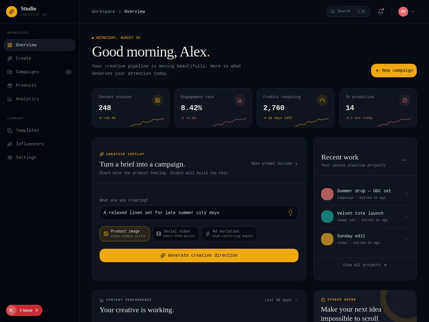 AI Content Studio
