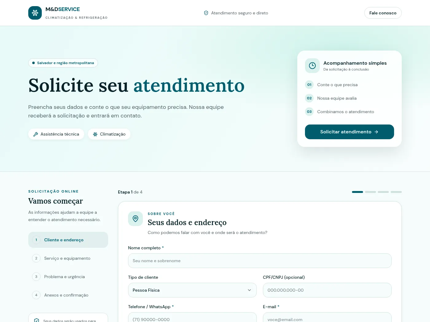 MDService Atendimento Digital