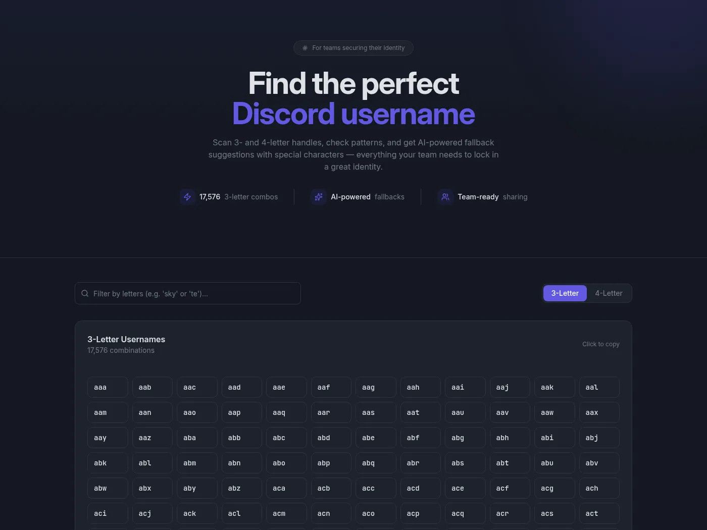 Discord Name Scanner