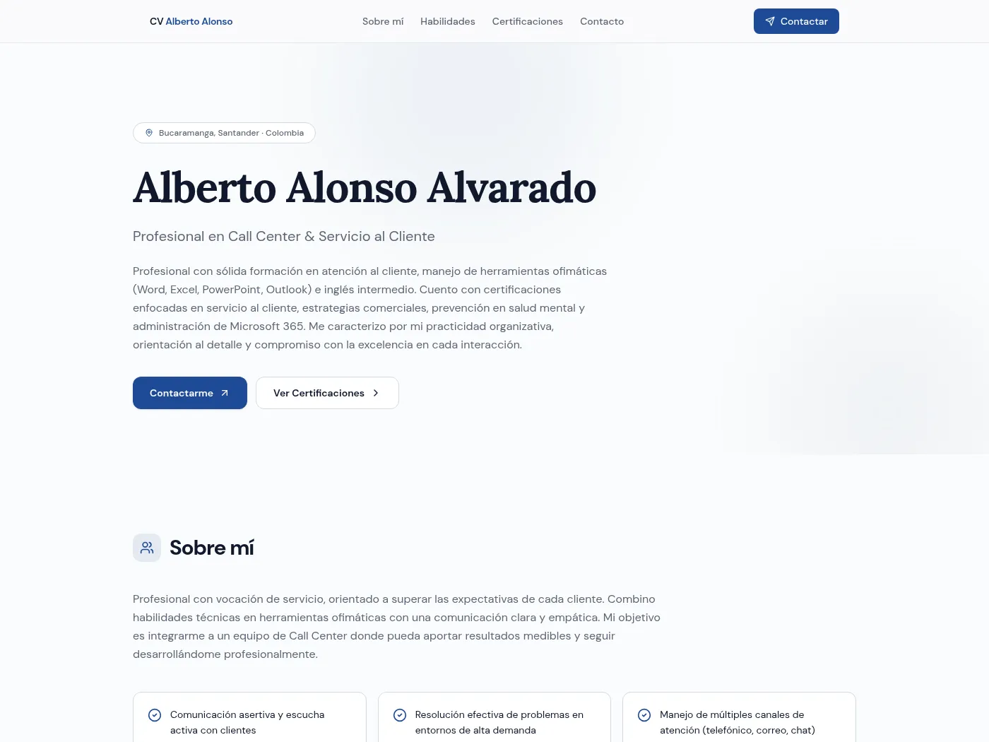 Call Center CV Pro