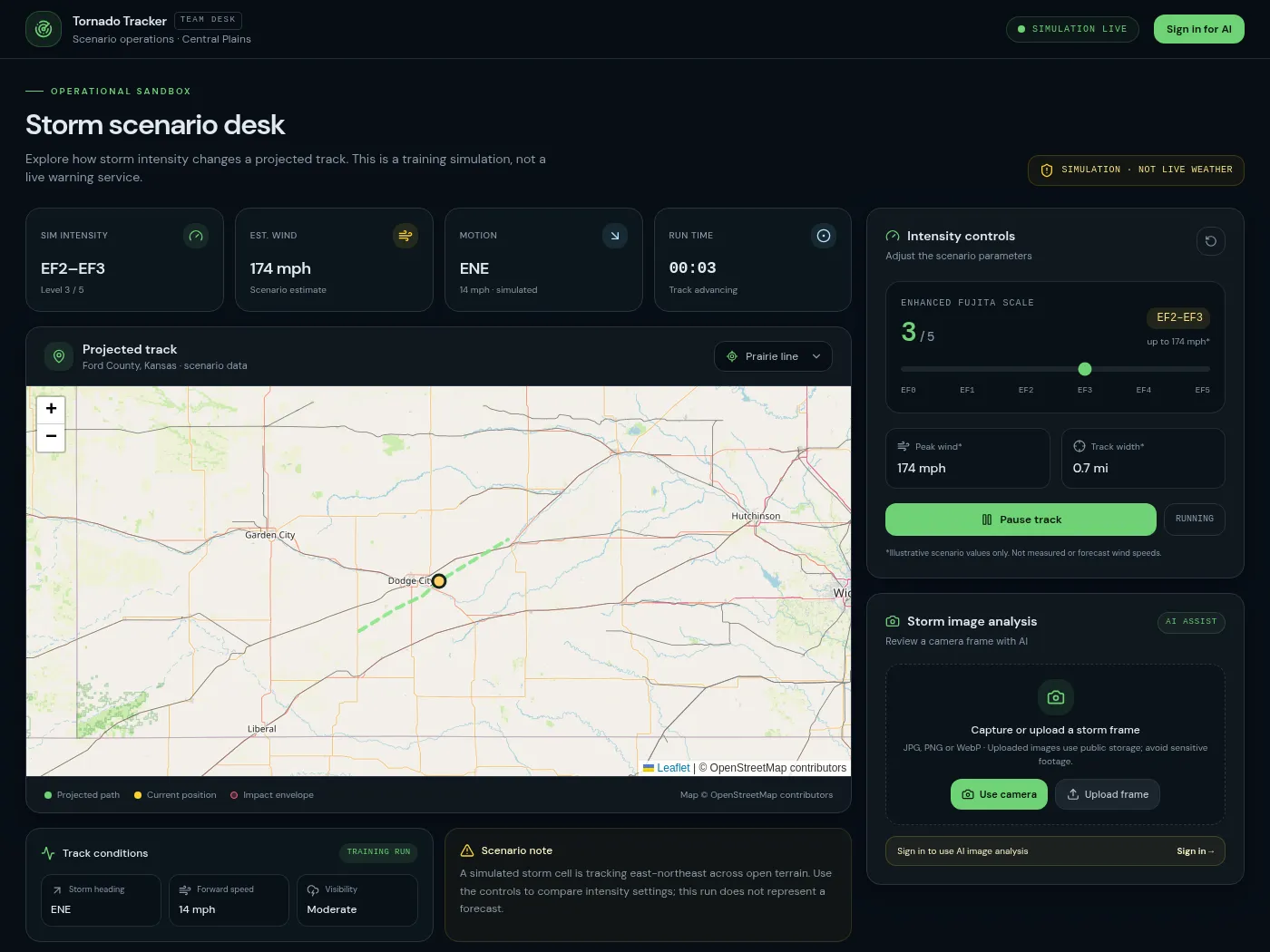 Tornado Tracker AI