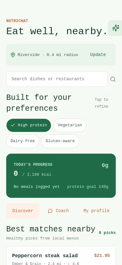 NutriChat Assistant