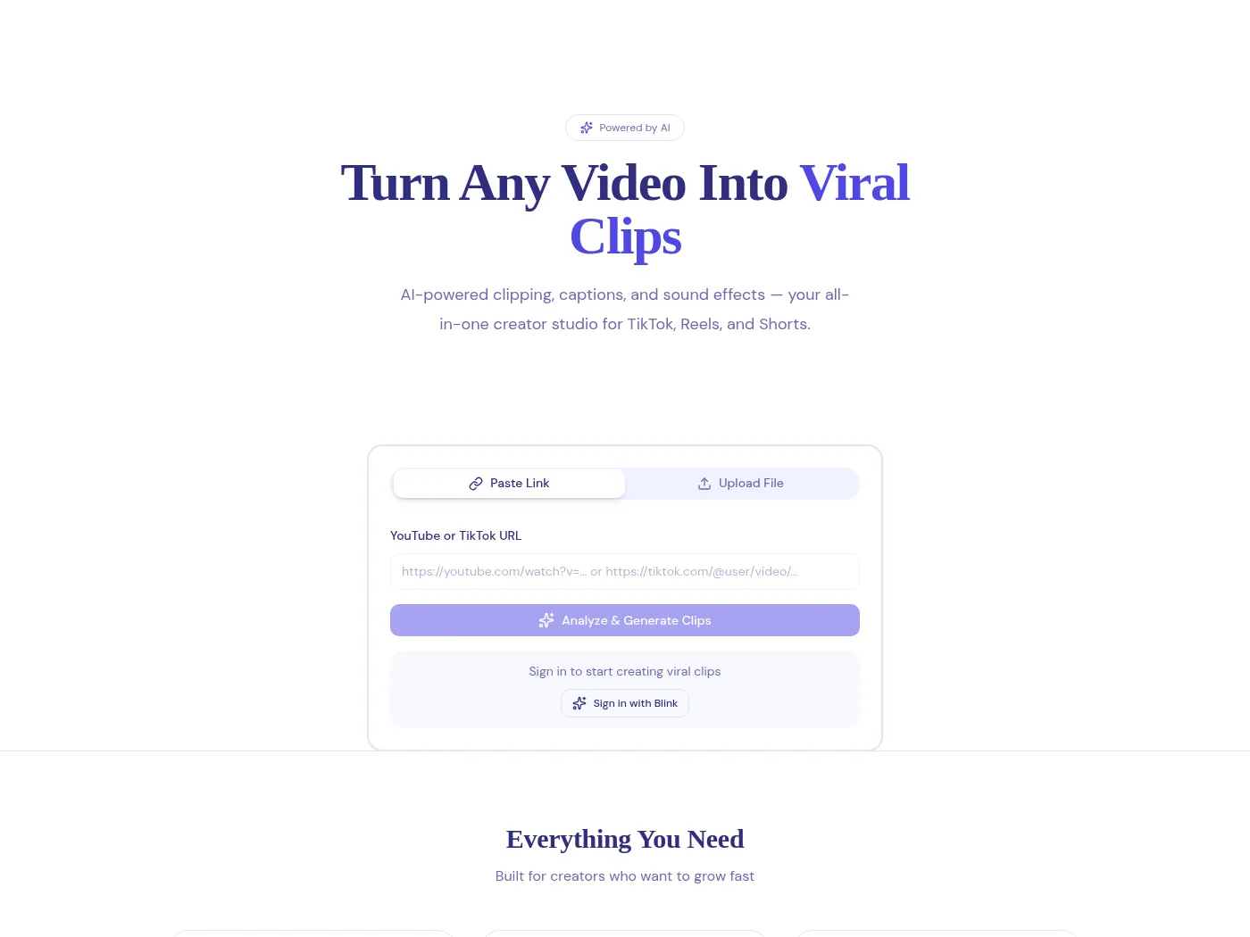 Viral Clip AI
