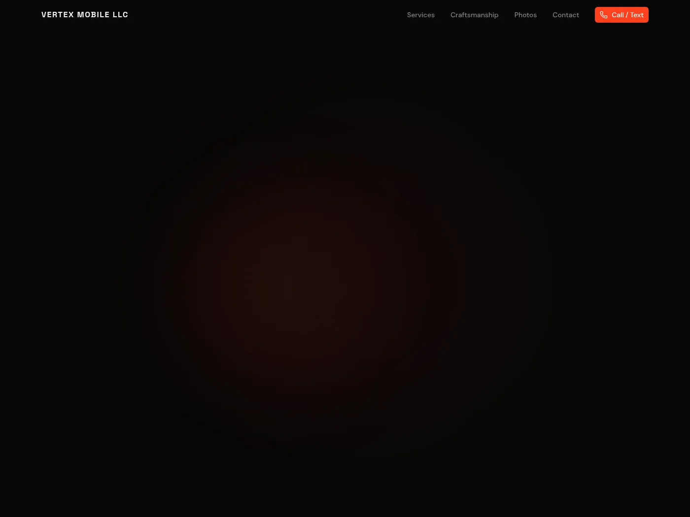 Vertex Mobile Landing Page