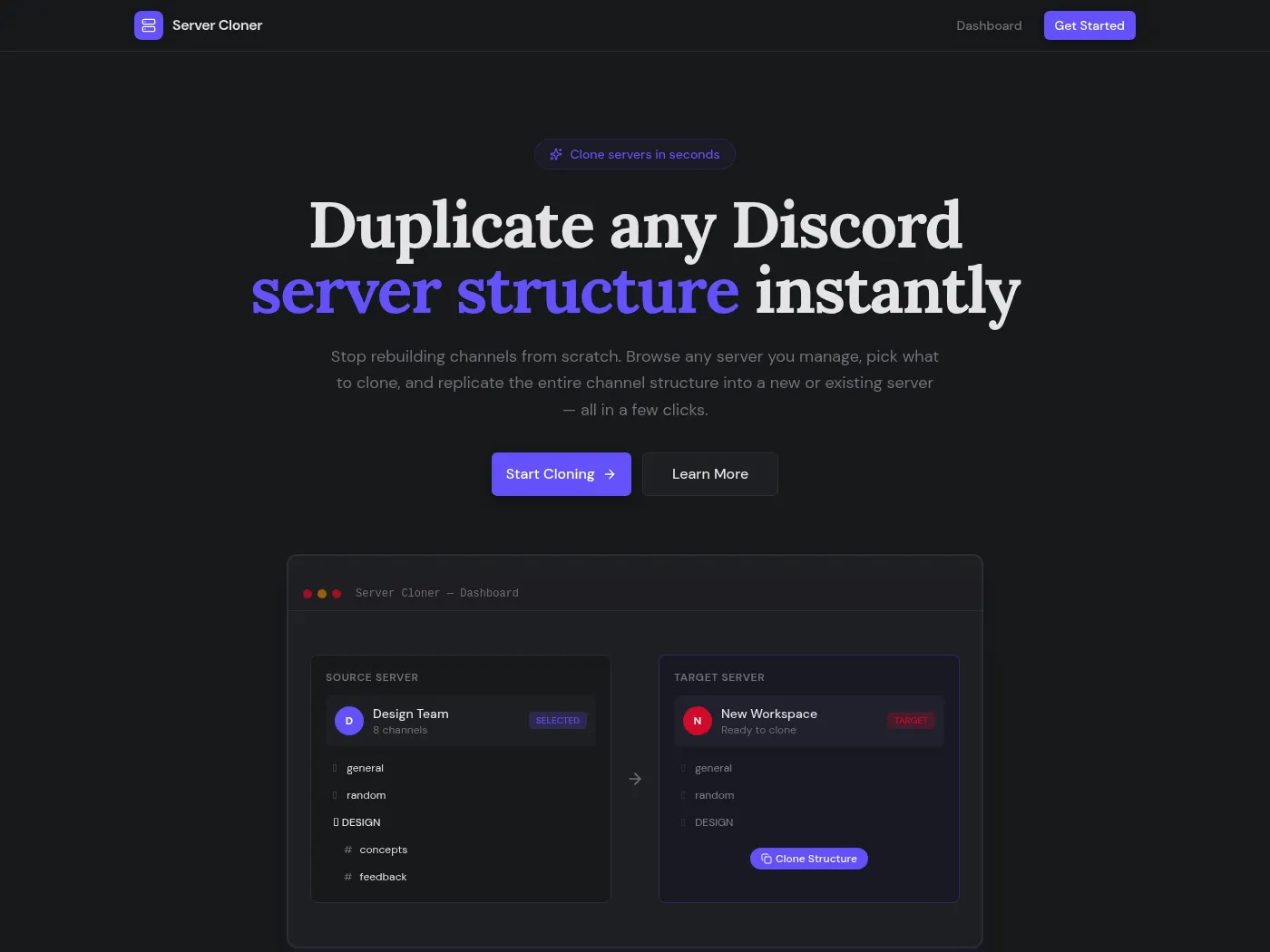 Discord Server Duplicator