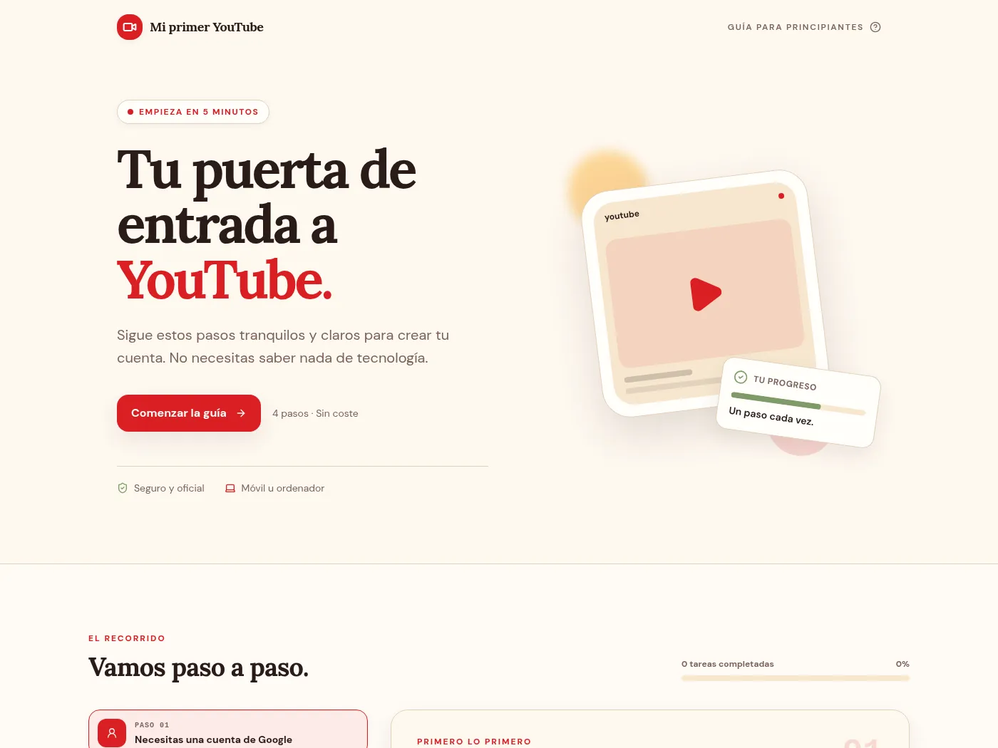 YouTube Account Setup Guide